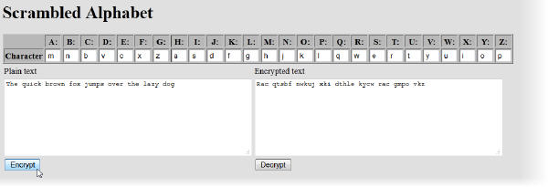 Scrambeld Alphabet - ifconfig.dk