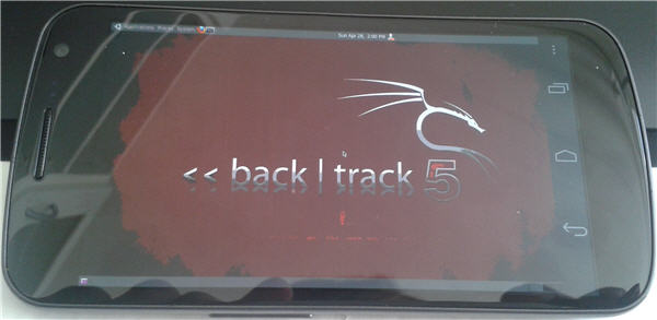 Backtrack 5 on Google Nexus - ifconfig.dk